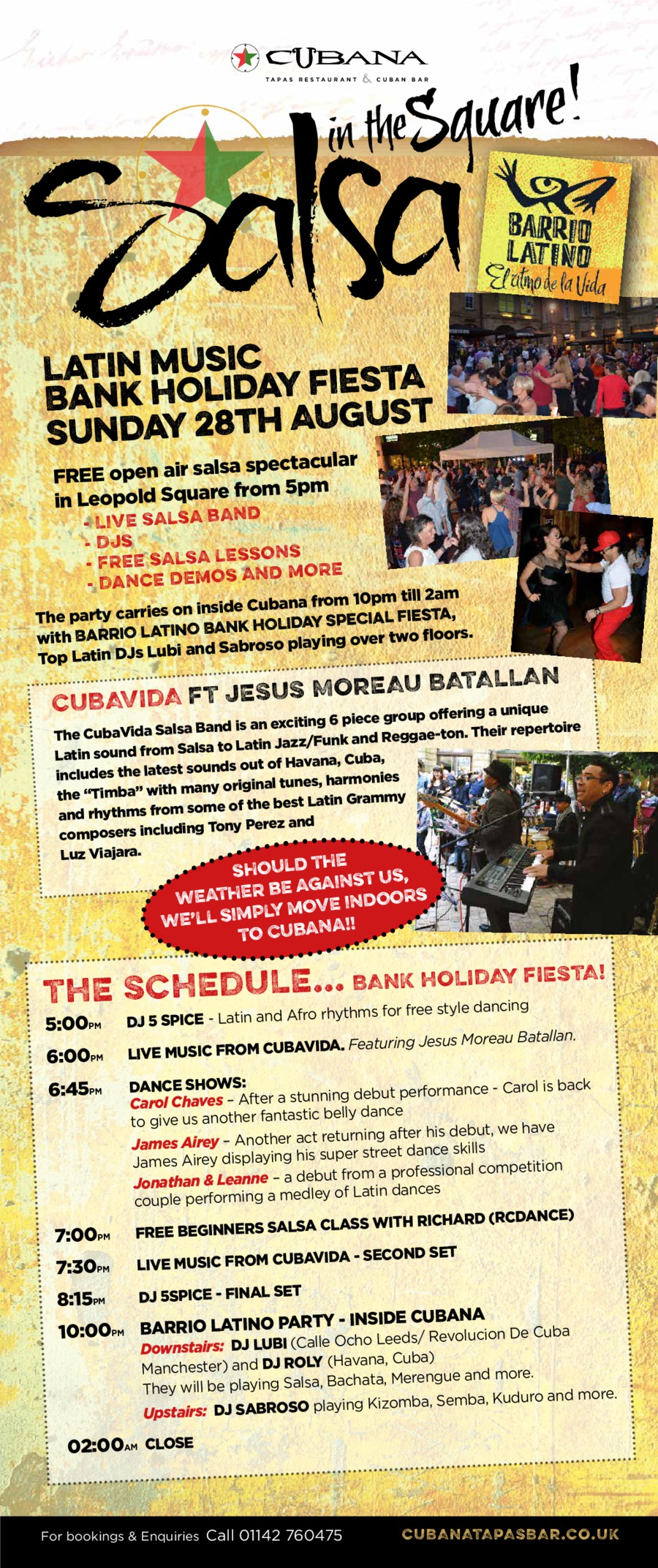 Salsa in the Square - 28 August 2016s